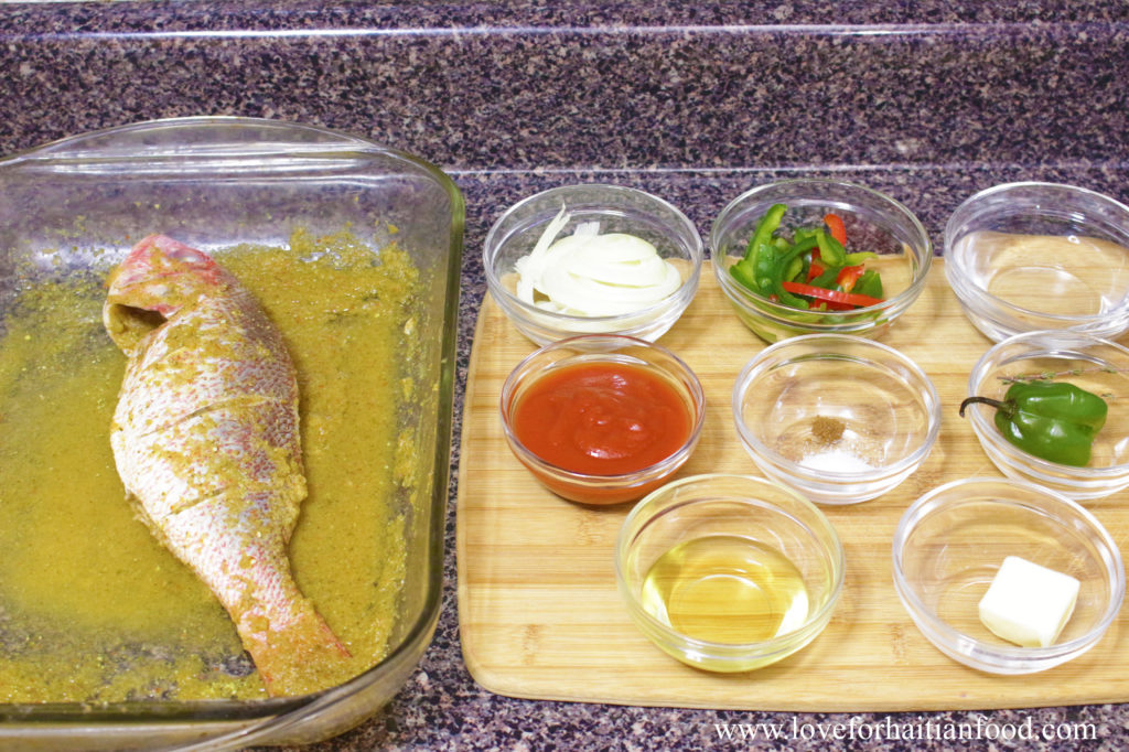 How to make Pwason nan Sos | Fish in sauce – Love For Haitian Food